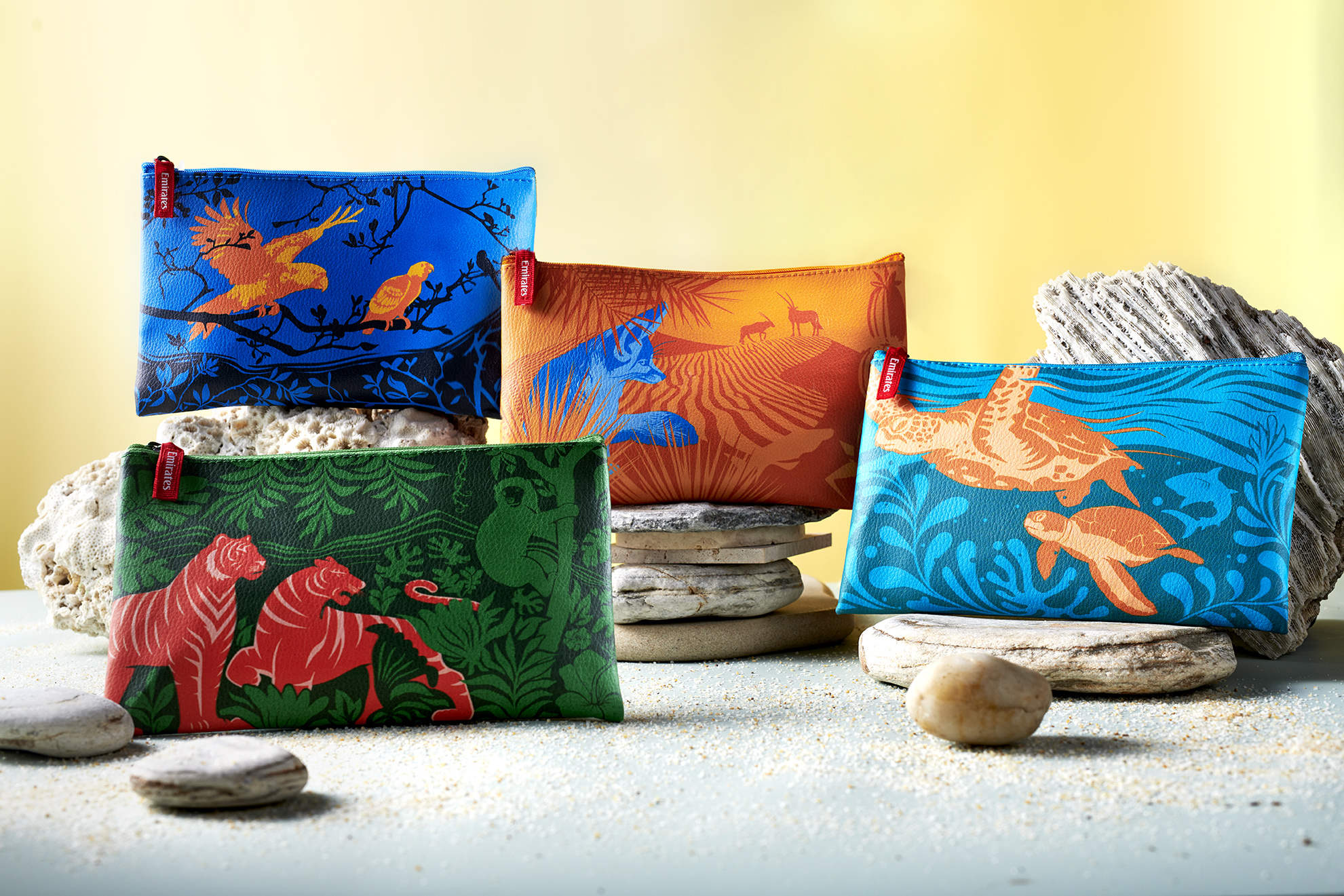 Emirates Launches Updated Wildlife-Inspired Amenity Kits - IFSA